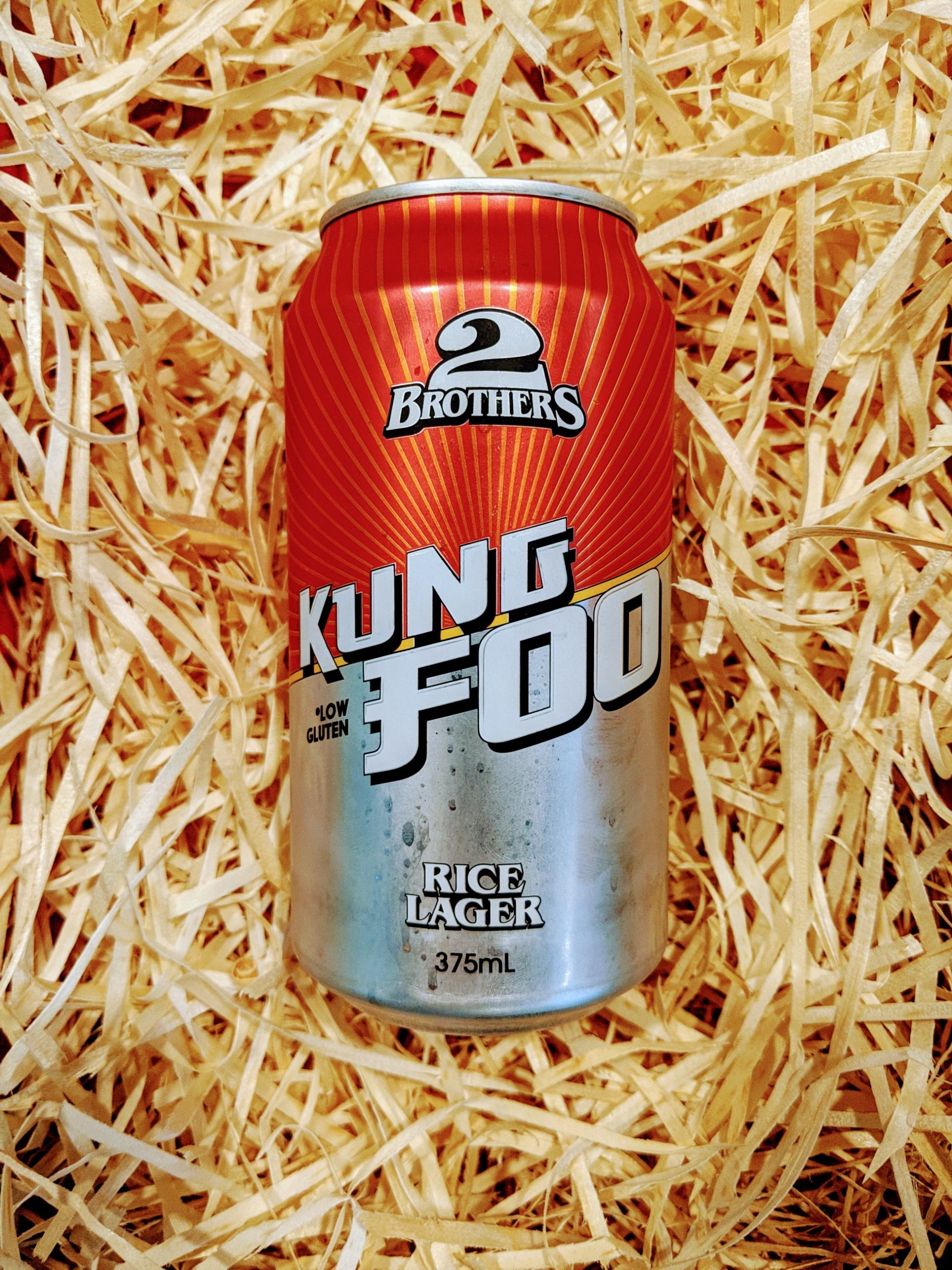 2 Brothers Kung Foo Rice Lager Can 375ml – Burwood Cellars