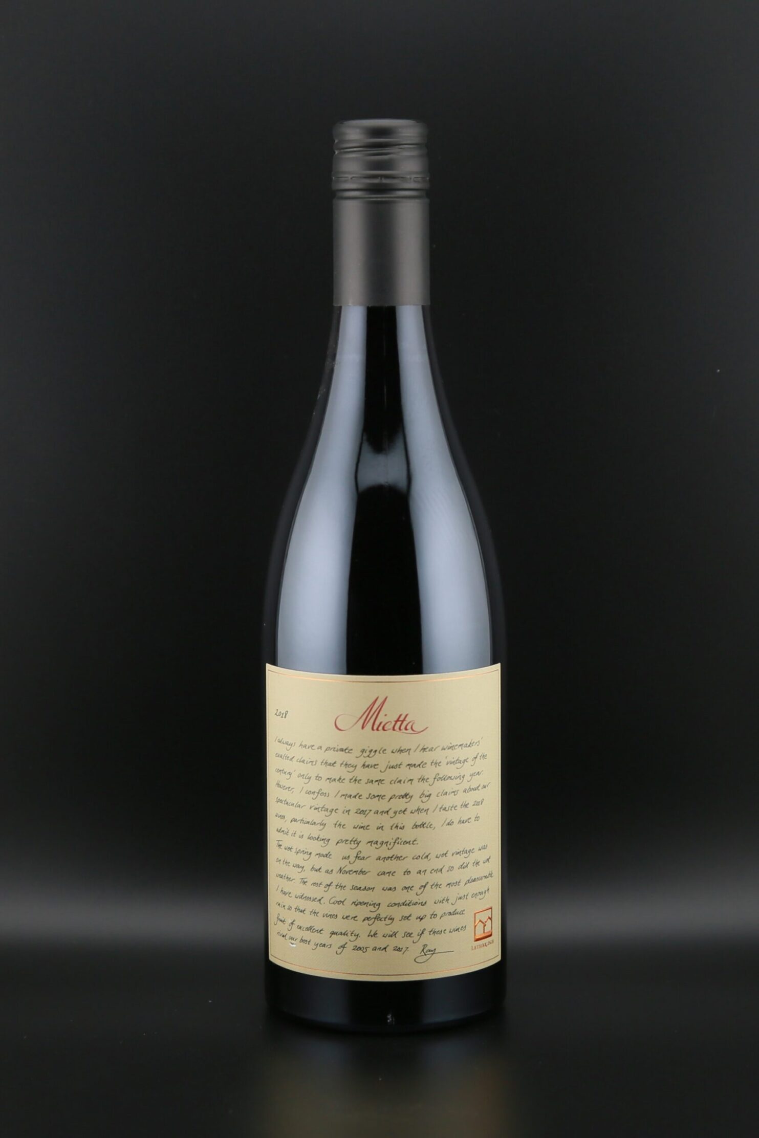 Lethbridge Mietta Pinot Noir – Burwood Cellars
