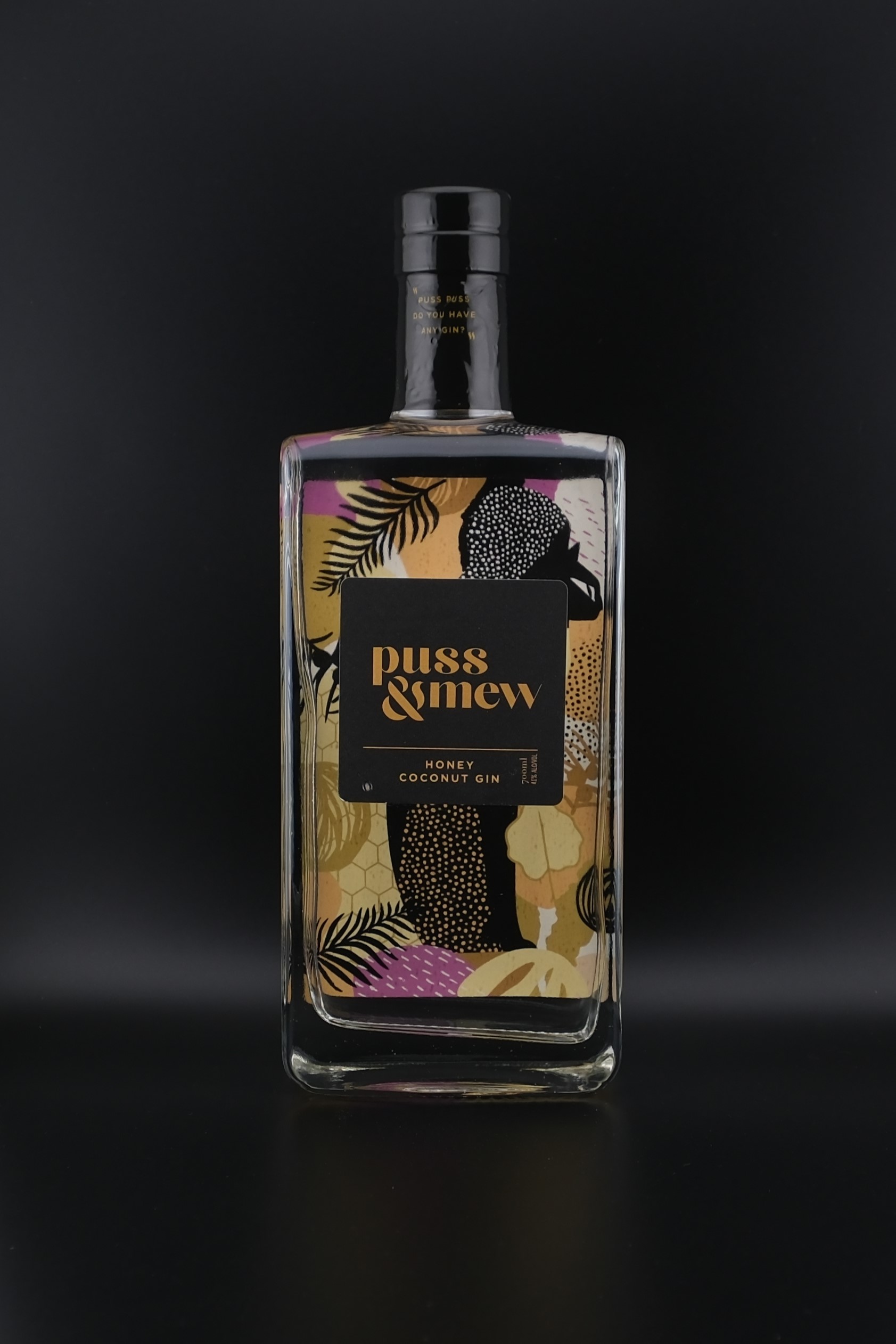 Puss And Mew Honey Coconut Gin – Burwood Cellars